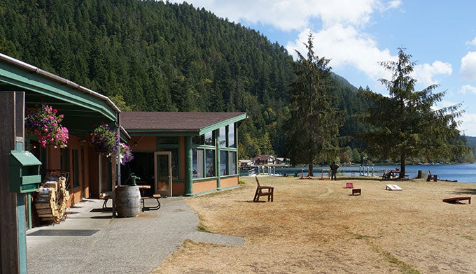 Log Cabin Resort in Olympic National Park