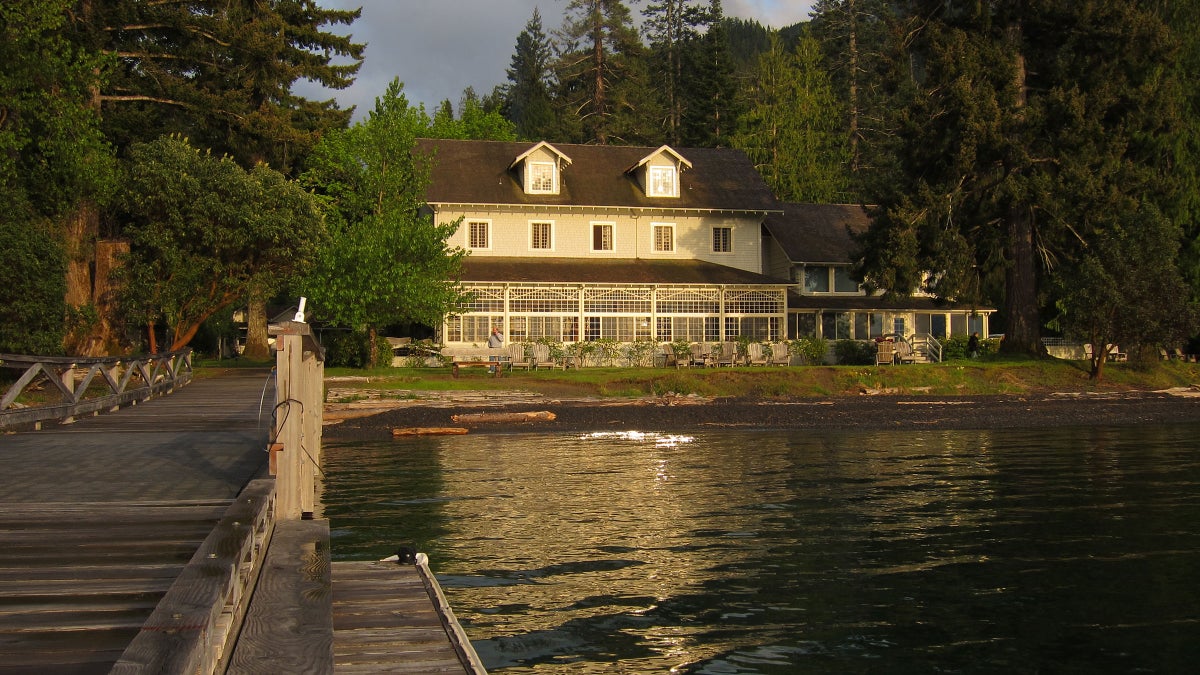 Lake Crescent Lodge in Olympic National Park, Washington